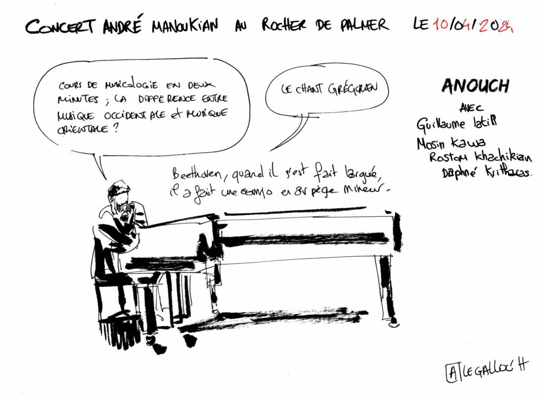 André Manoukian "Anouch" au Rocher de Palmer - JAZZ IN